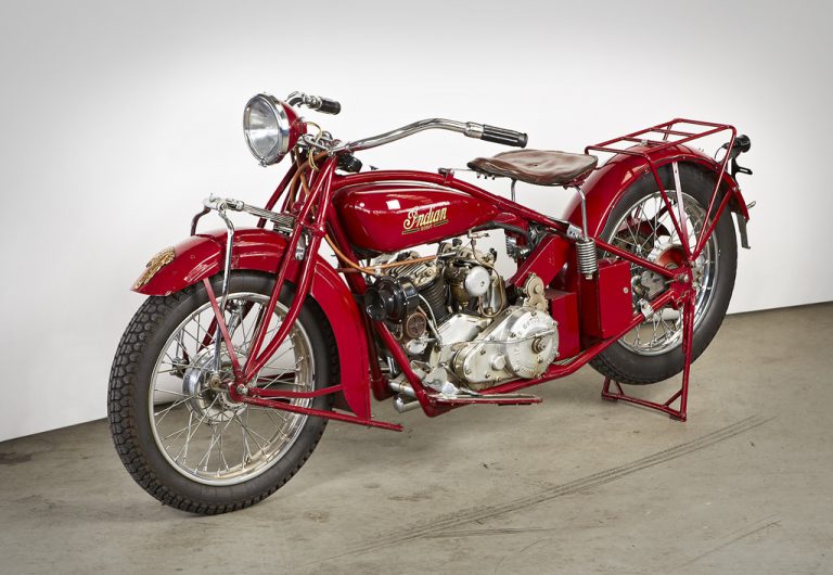 Indian 101 Scout - Samohýl motor Veterán